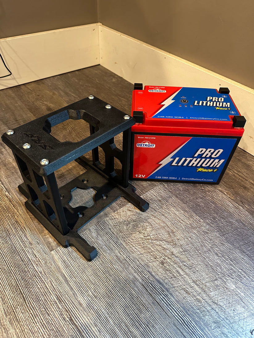 Detroit Battery Lithium Pro Battery’s/mount – Square Root Fab